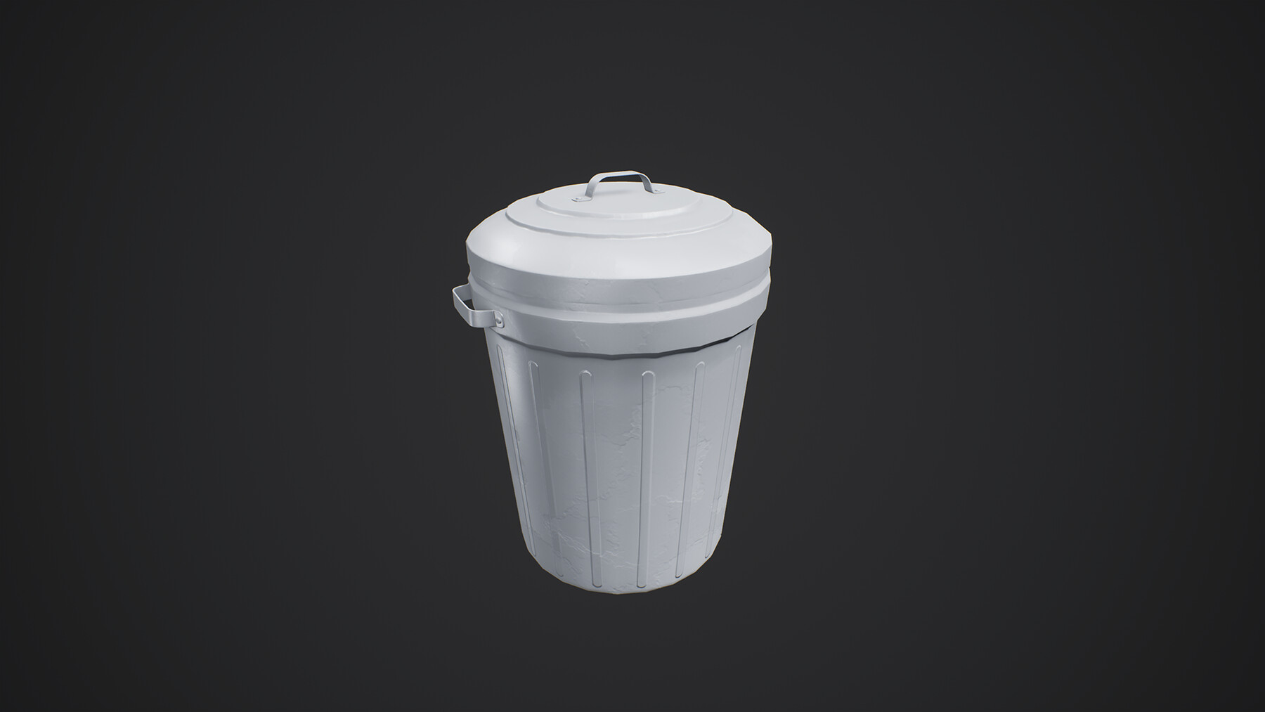 ArtStation - Stylized Trash Can | Game Assets
