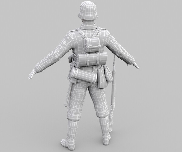 ArtStation - German soldiers | Resources