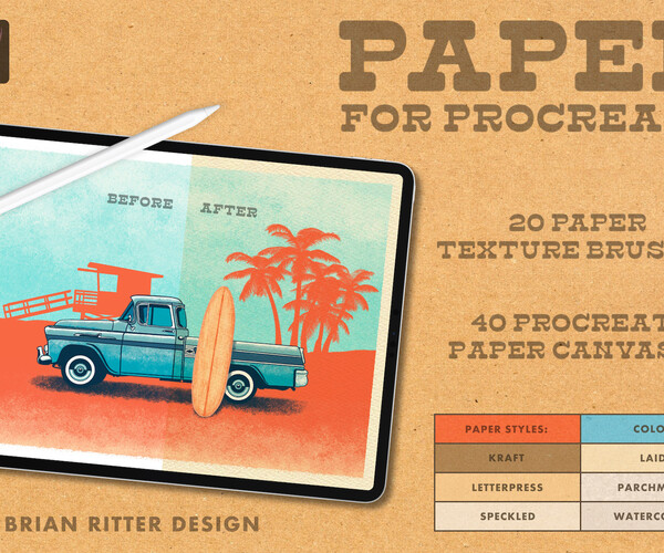 ArtStation - Paper for Procreate | Artworks