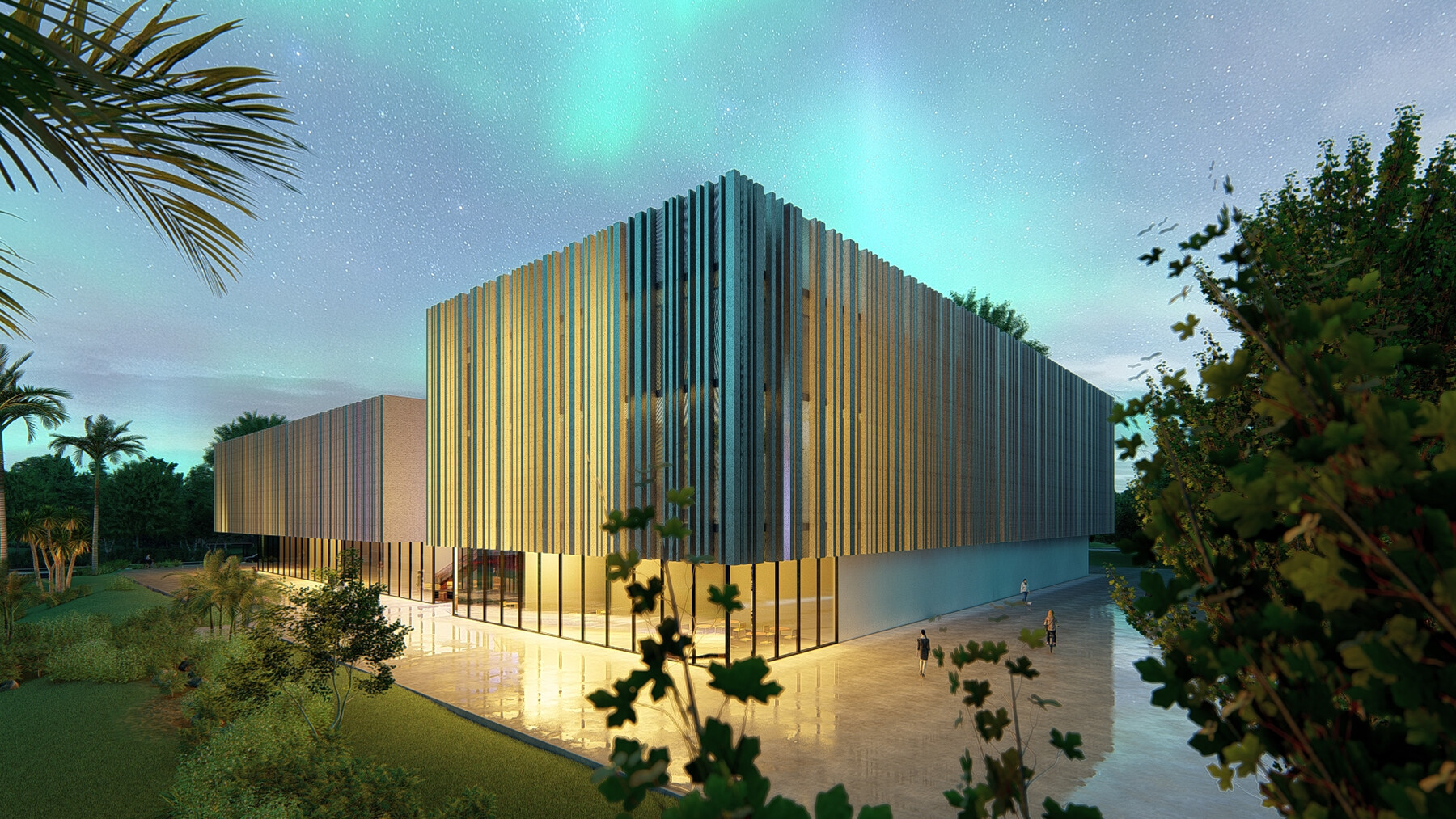 ArtStation - commercial building 3d Revit Lumion modern design | Resources