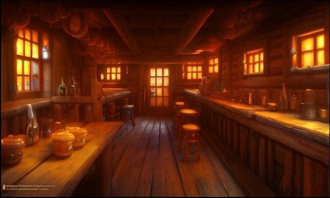 ArtStation - 02 Tavern of the old world 480 jpg artstation pack | Artworks