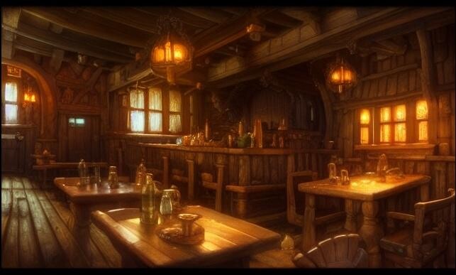 ArtStation - 02 Tavern of the old world 480 jpg artstation pack | Artworks