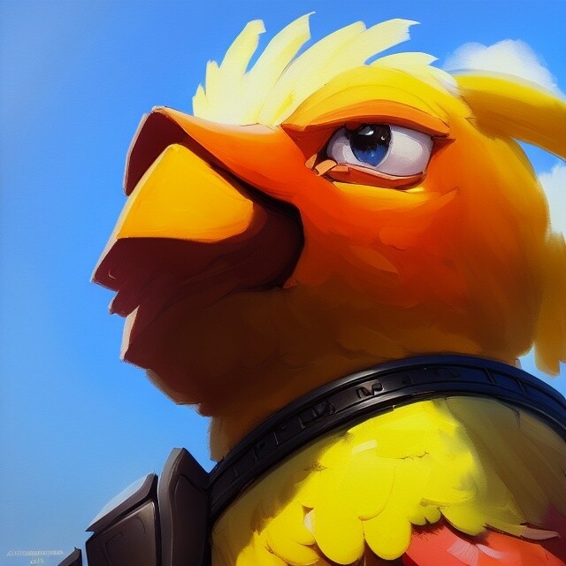 ArtStation - Chocobo cute mount 400 jpg artstation pack icon game ...