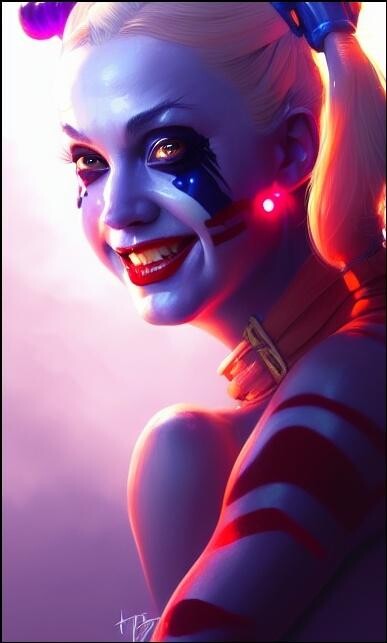 ArtStation - 04 Harley Queen 480 jpg artstation pack | Artworks