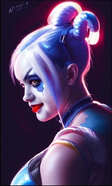 ArtStation - 04 Harley Queen 480 jpg artstation pack | Artworks