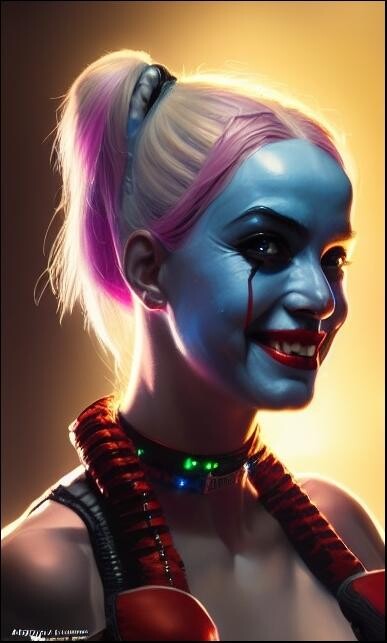 ArtStation - 04 Harley Queen 480 jpg artstation pack | Artworks