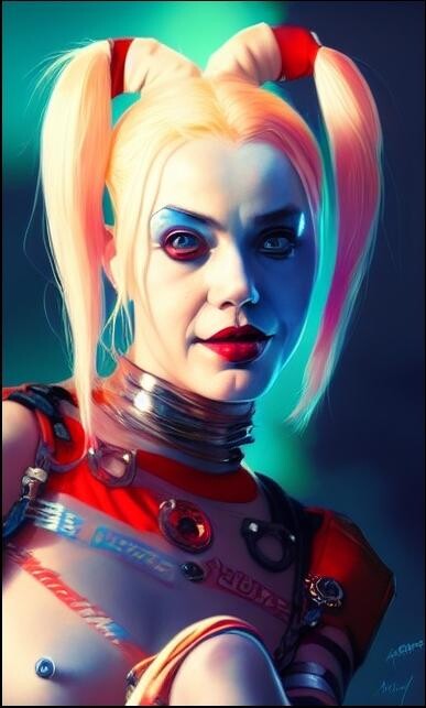 ArtStation - 04 Harley Queen 480 jpg artstation pack | Artworks