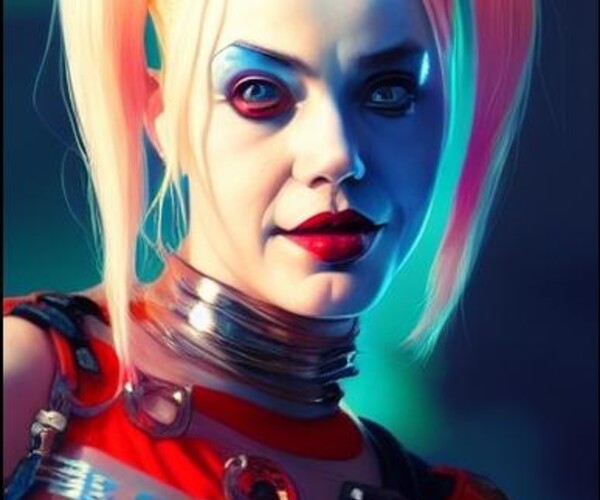 ArtStation - 04 Harley Queen 480 jpg artstation pack | Artworks