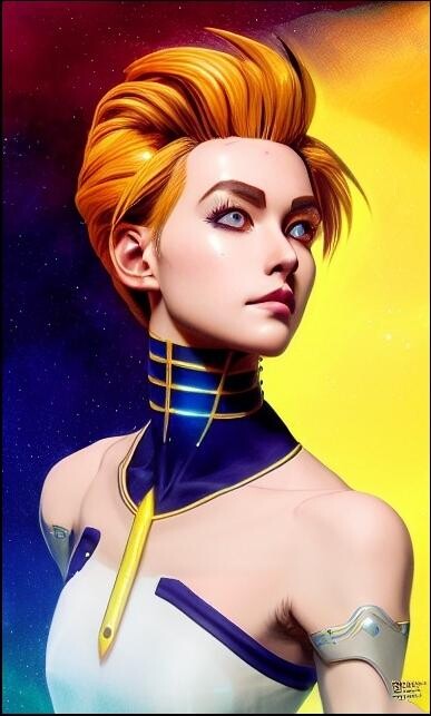 ArtStation - 05 Star Woman 1086 jpg artstation pack | Artworks