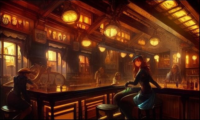 ArtStation - 09 bar country 760 jpg artstation pack | Artworks