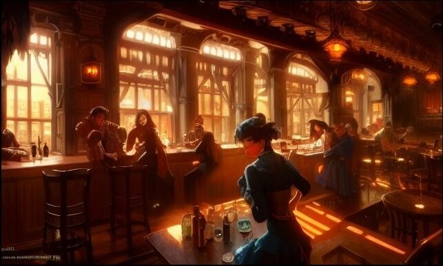 ArtStation - 09 bar country 760 jpg artstation pack | Artworks