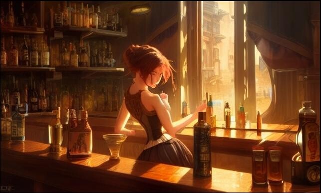 ArtStation - 09 bar country 760 jpg artstation pack | Artworks
