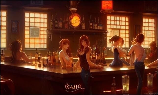 ArtStation - 09 bar country 760 jpg artstation pack | Artworks