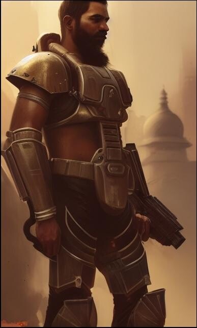 ArtStation - Veteran mercenary 360 jpg artstation pack | Artworks