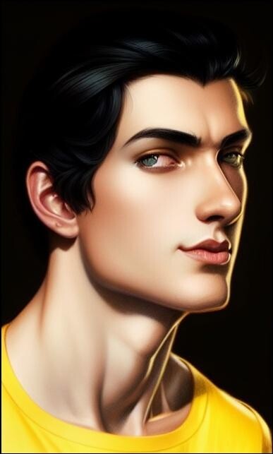 ArtStation - 14 yellow boy 614 jpg artstation pack | Artworks