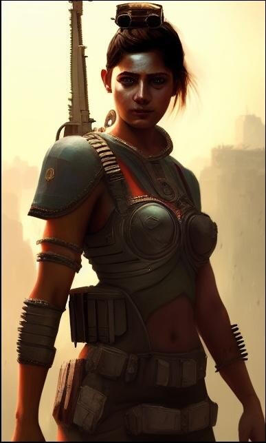 ArtStation - Veteran mercenary 360 jpg artstation pack | Artworks