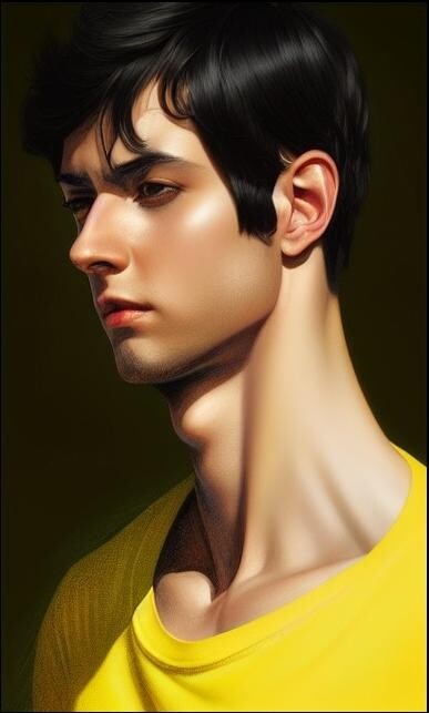 ArtStation - 14 yellow boy 614 jpg artstation pack | Artworks