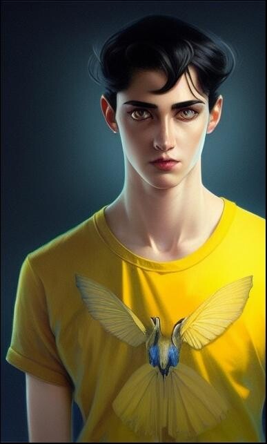 ArtStation - 14 yellow boy 614 jpg artstation pack | Artworks