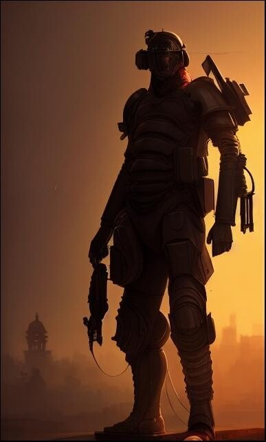 ArtStation - Veteran mercenary 360 jpg artstation pack | Artworks