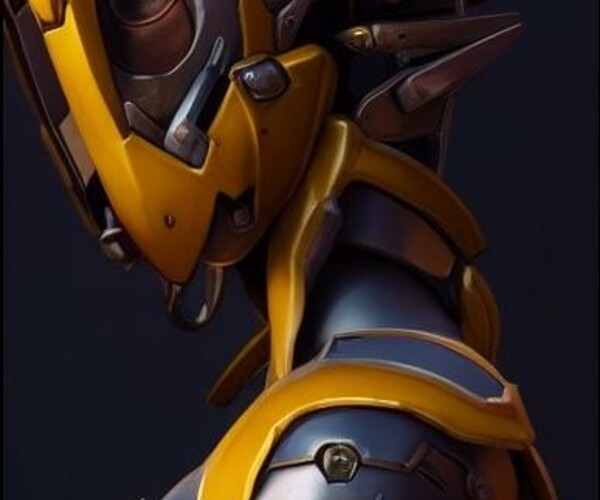 ArtStation - Bee Armor Hero 300 jpg artstation pack | Artworks
