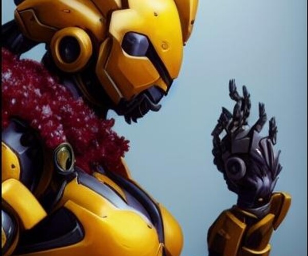 ArtStation - Bee Armor Hero 300 jpg artstation pack | Artworks