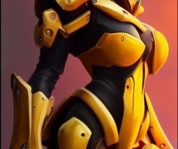 ArtStation - Bee Armor Hero 300 jpg artstation pack | Artworks