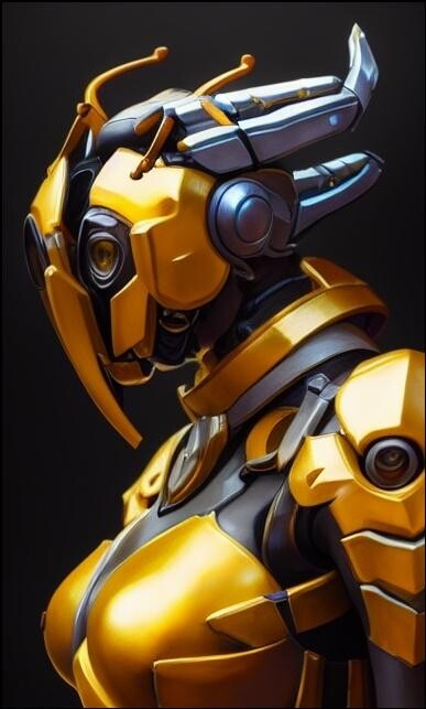 ArtStation - Bee Armor Hero 300 jpg artstation pack | Artworks