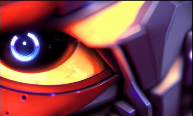 ArtStation - Cyborg Eye 1300 jpg artstation pack | Artworks