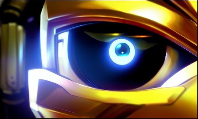 ArtStation - Cyborg Eye 1300 jpg artstation pack | Artworks