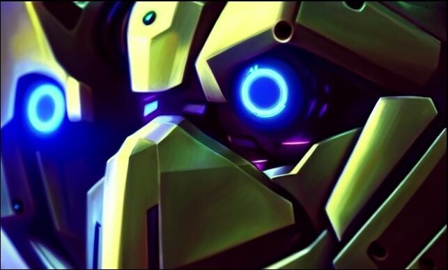 ArtStation - Cyborg Eye 1300 jpg artstation pack | Artworks