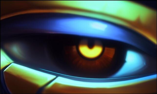 ArtStation - Cyborg Eye 1300 jpg artstation pack | Artworks