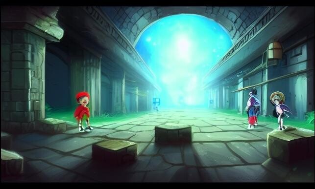 ArtStation - point and click environement background game collection ...