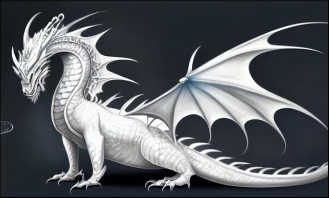 ArtStation - 50 White Dragon 185 jpg artstation pack | Artworks