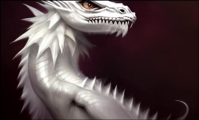 ArtStation - 50 White Dragon 185 jpg artstation pack | Artworks