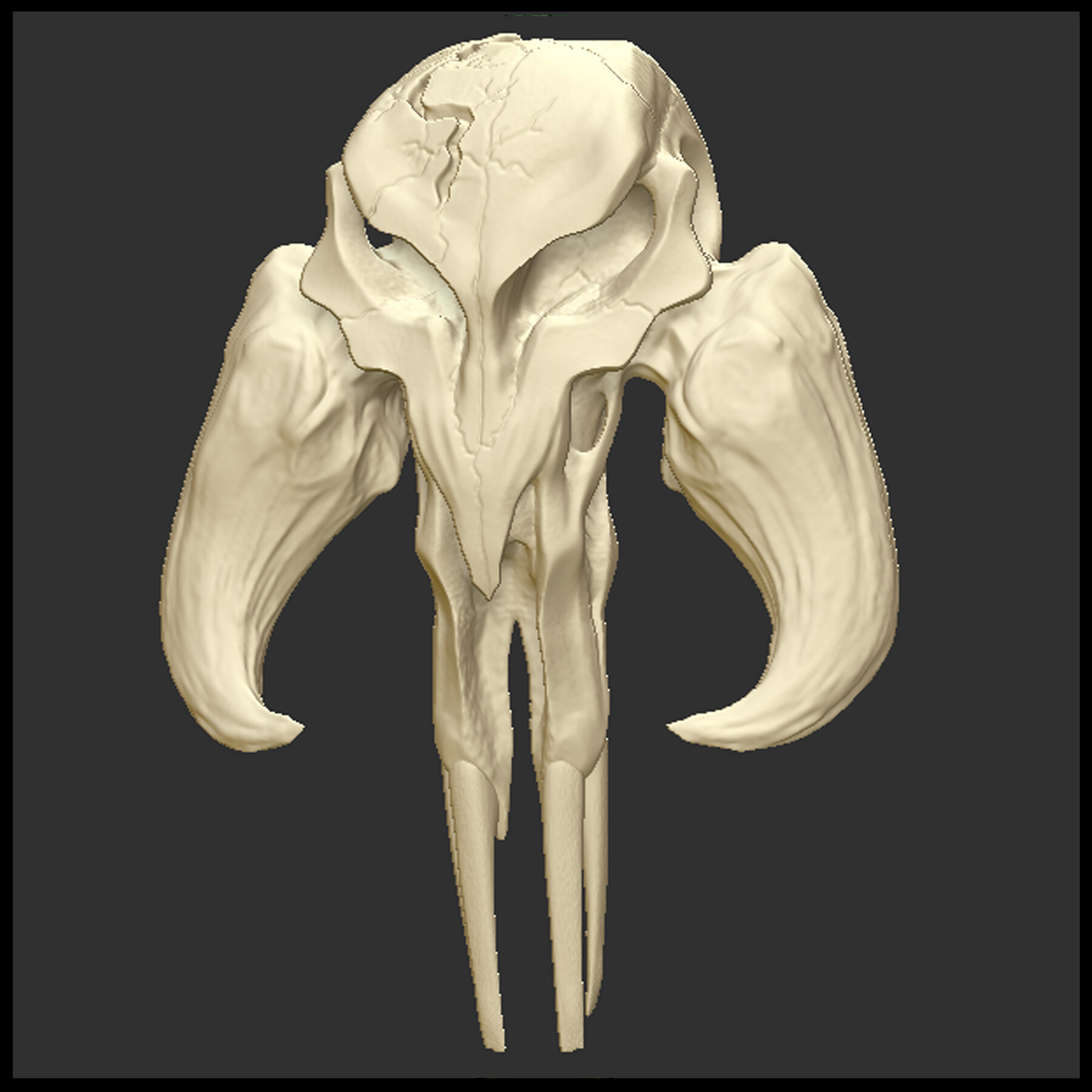 ArtStation - Mandolorian Mythosaur Skull | Resources