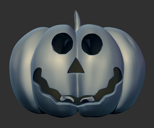 ArtStation - 15 Halloween Pumpkin Base Mesh Vol 2 | Resources
