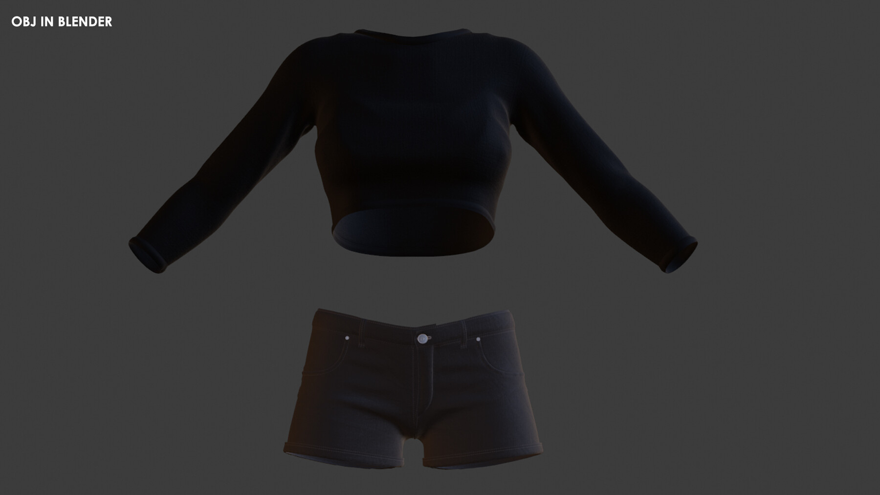 ArtStation - Girl's Outfit 21 - Marvelous / CLO Project file | Game Assets