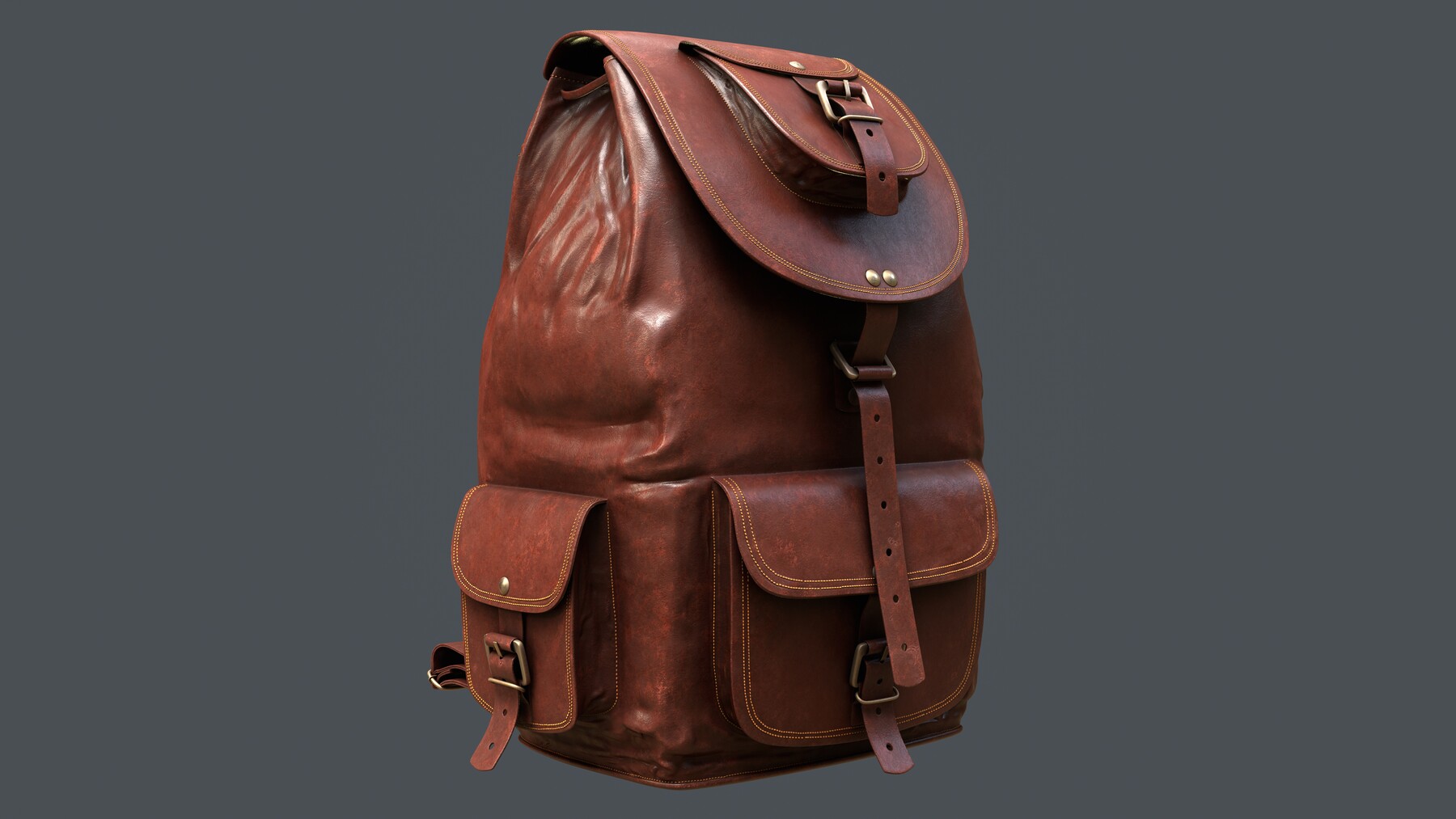 ArtStation - Backpack 3D Asset | Game Assets