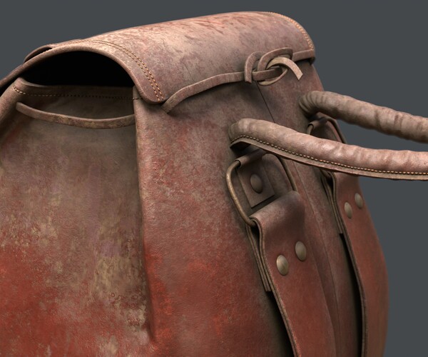 ArtStation - Backpack 3D Asset | Game Assets
