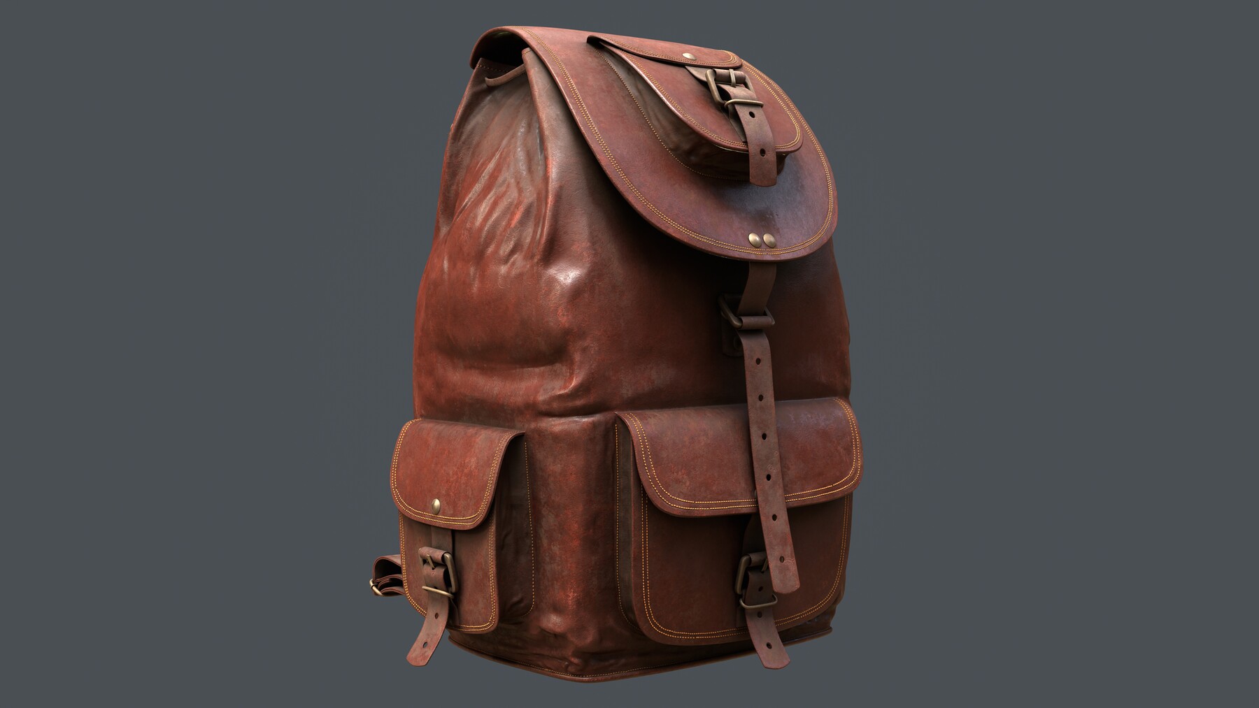 ArtStation - Backpack 3D Asset | Game Assets