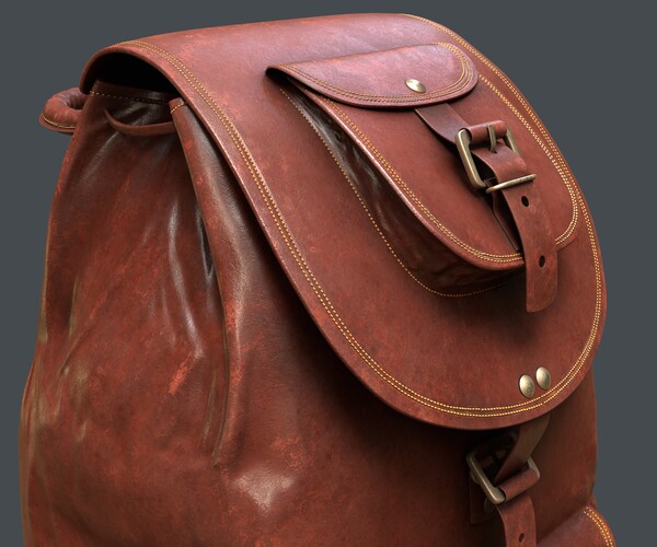 ArtStation - Backpack 3D Asset | Game Assets