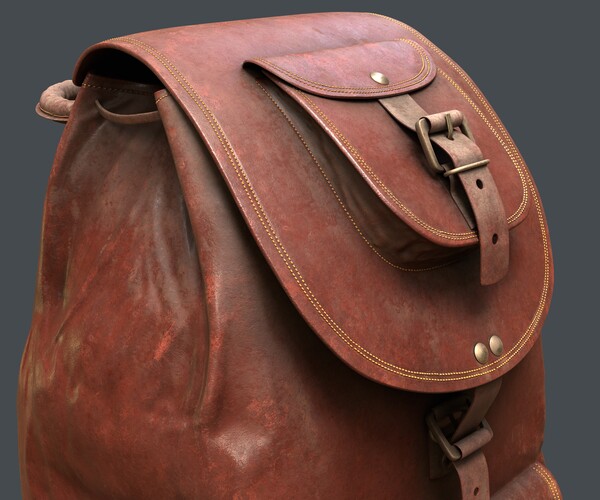 ArtStation - Backpack 3D Asset | Game Assets