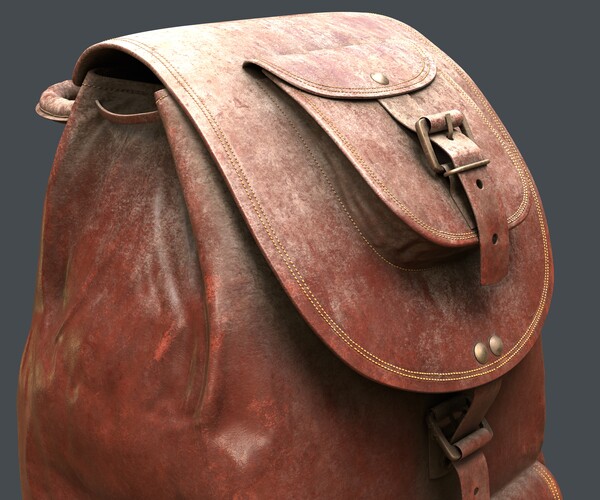 ArtStation - Backpack 3D Asset | Game Assets