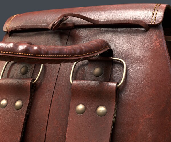 ArtStation - Backpack 3D Asset | Game Assets