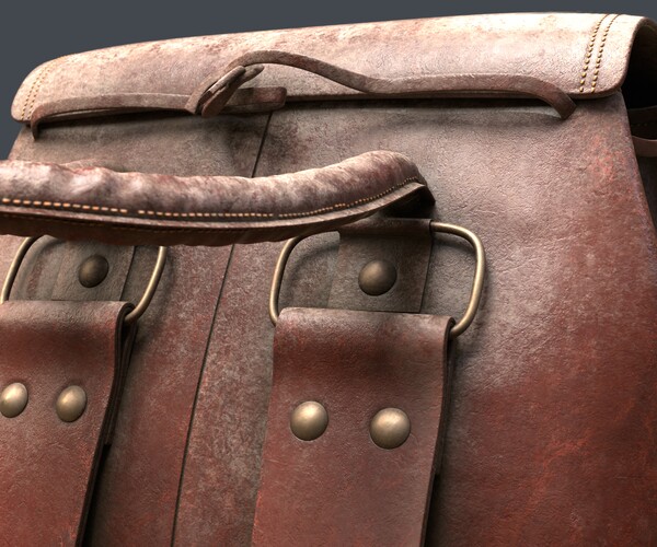 ArtStation - Backpack 3D Asset | Game Assets