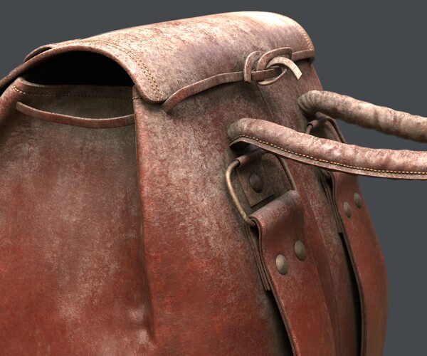ArtStation - Backpack 3D Asset | Game Assets