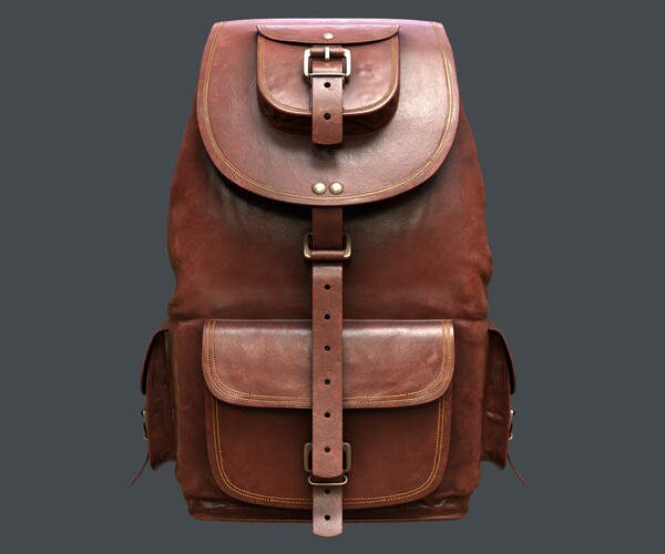 ArtStation - Backpack 3D Asset | Game Assets