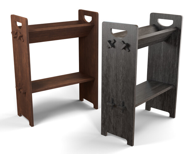 ArtStation - Book rack | Game Assets