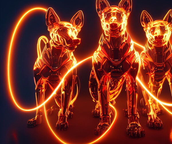 ArtStation - Futuristic Cyber Creatures | Artworks