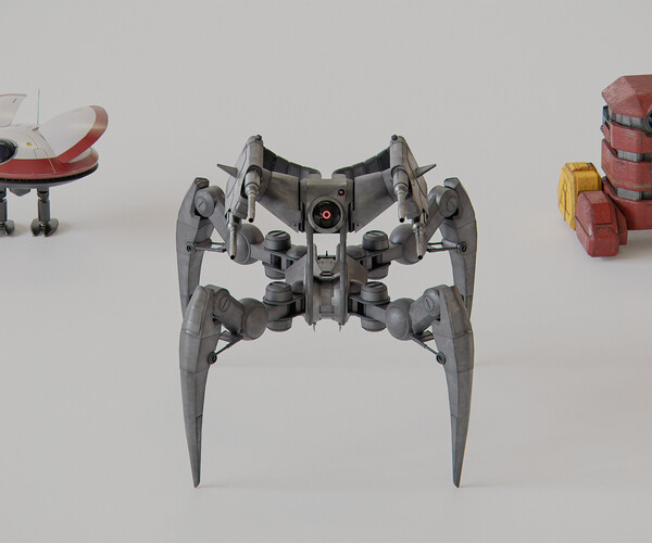 ArtStation - Droids From Series Bundle Pack - Star Wars | Resources